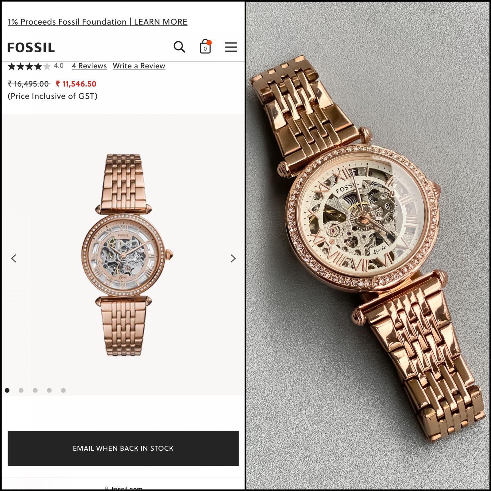 Fossil Lyric Ladies Automatic 1899/- – Luxury Hack
